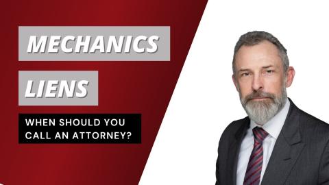 What Is A Lien? When To Call An Attorney - Johnson May